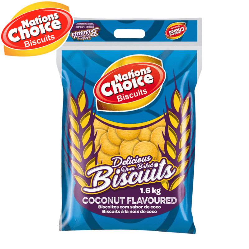 Coconut Flavoured Biscuits – 1.6kg - Nations Choice Biscuits